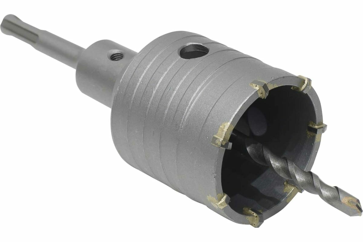 Коронка Гранит SDS-plus d60 с хвостовиком и центрирующим сверлом