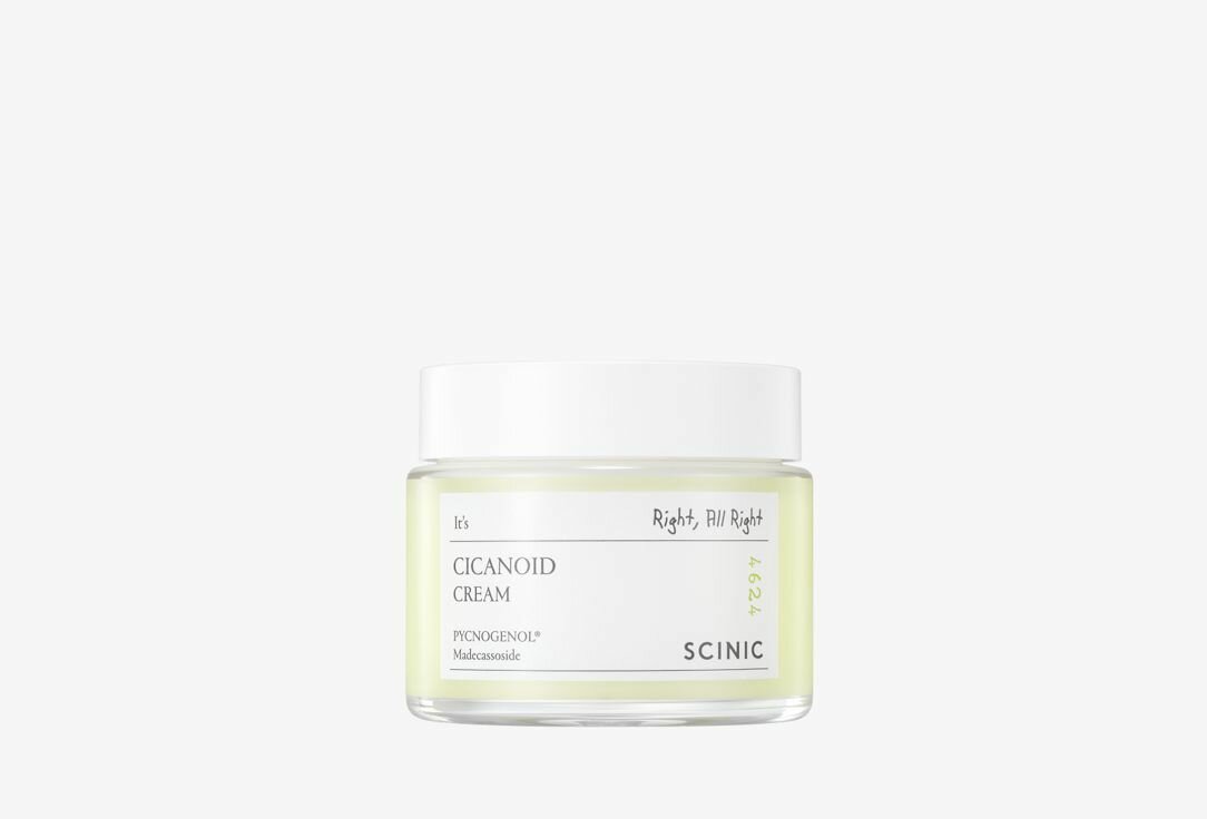 Антивозрастной крем с циканоидом для лица SCINIC Cicanoid Cream 80 мл