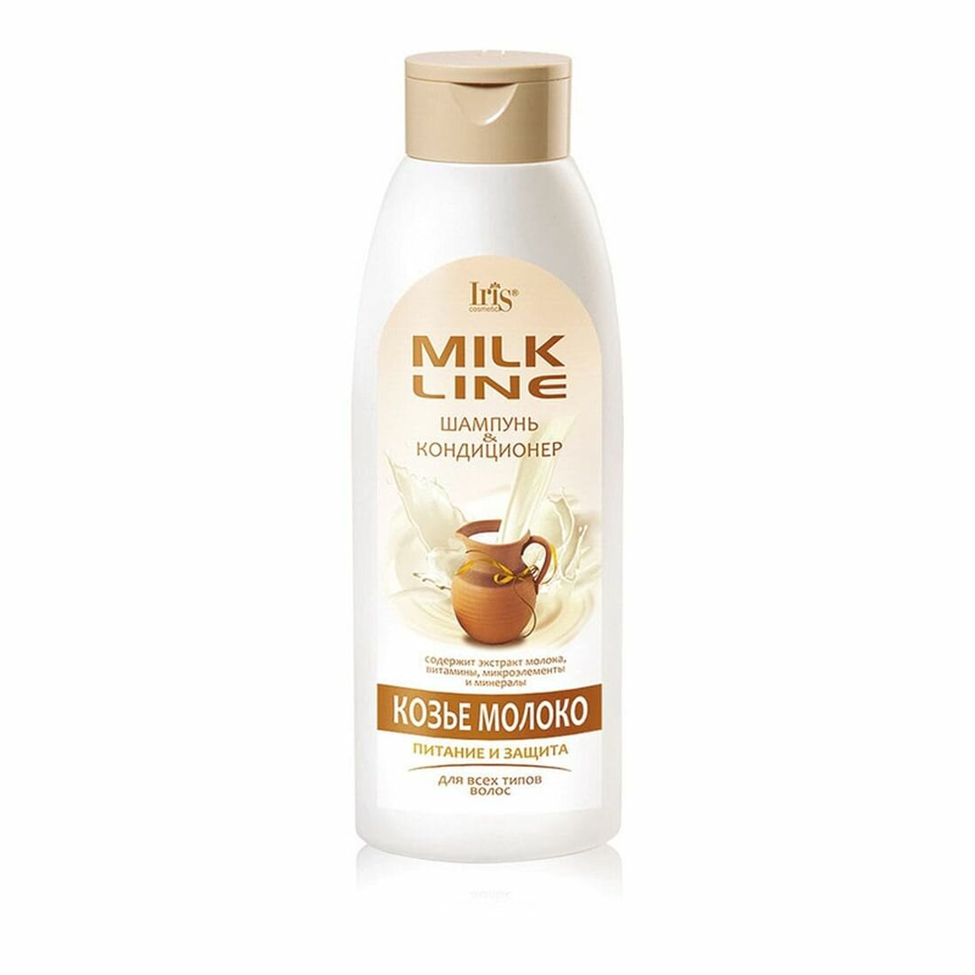Шампунь-крем Milk Line Козье молоко, 1000мл