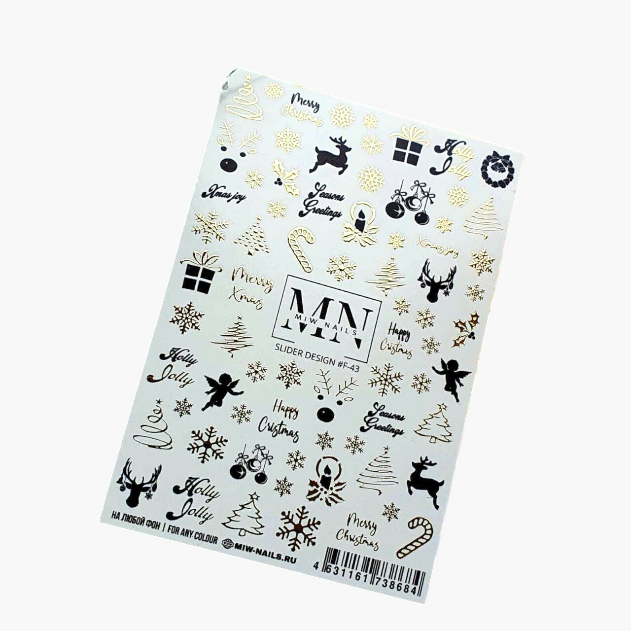 Слайдер-дизайн Miw Nails F-43