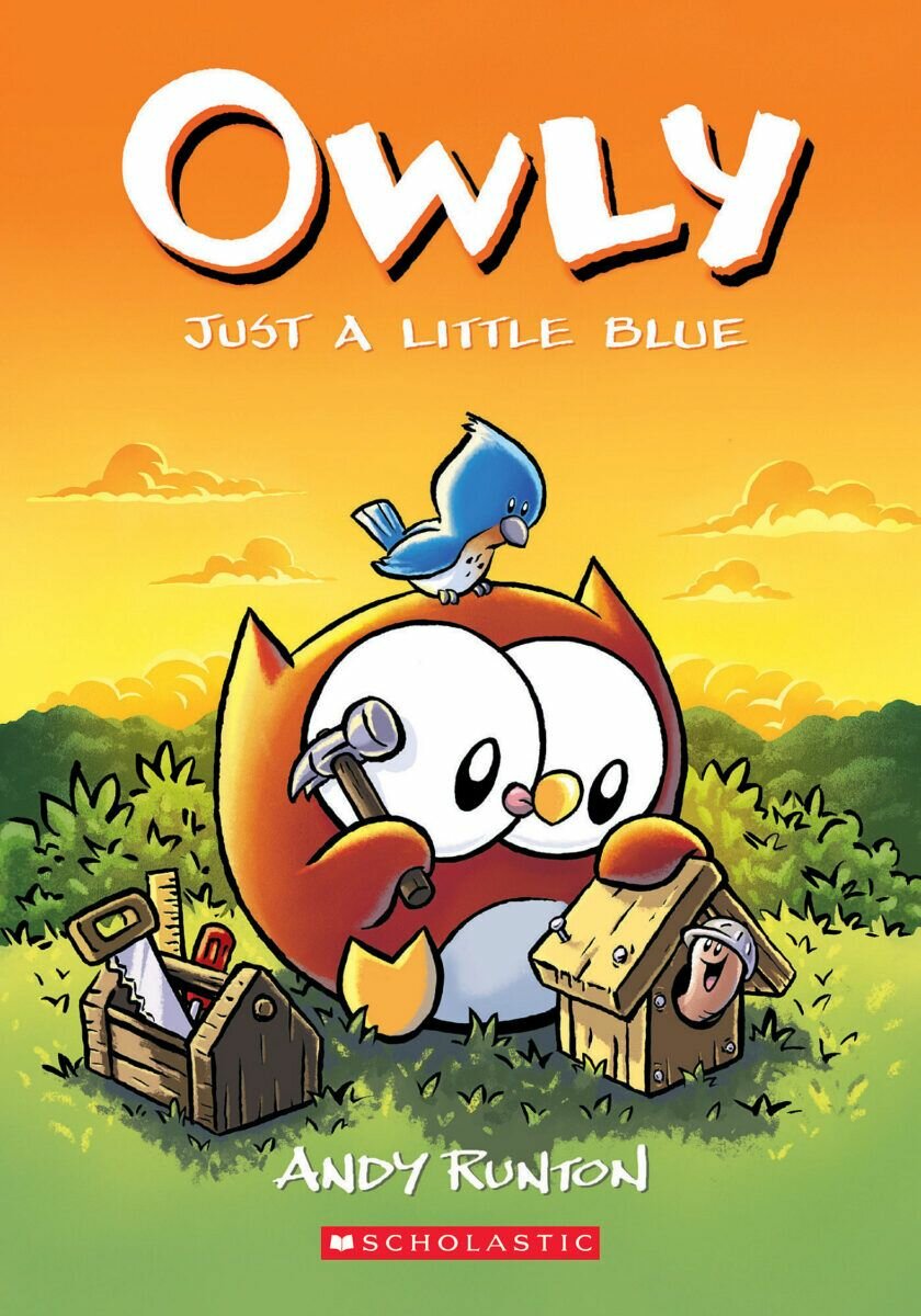 Owly. Just a Little Blue / Книга на Английском