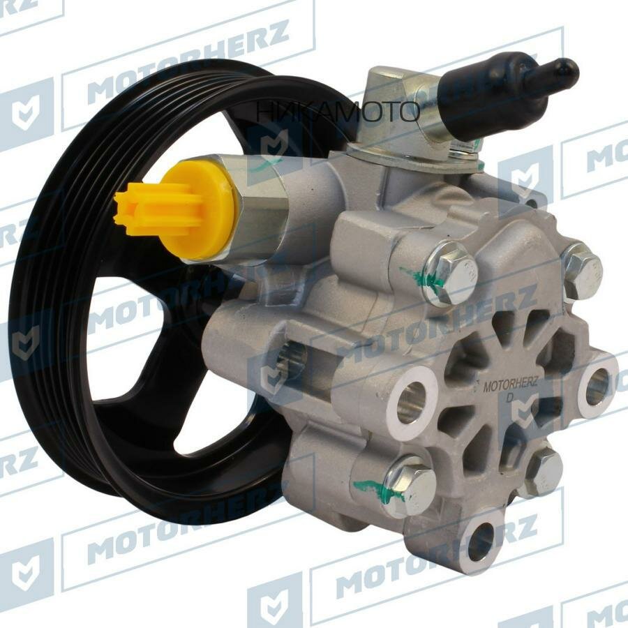 MOTORHERZ P1728HG Насос гидроусилителя руля TOYOTA Land Cruiser 100 2UZFE 2002-2007, LEXUS LX470 2UZFE 2002-2007