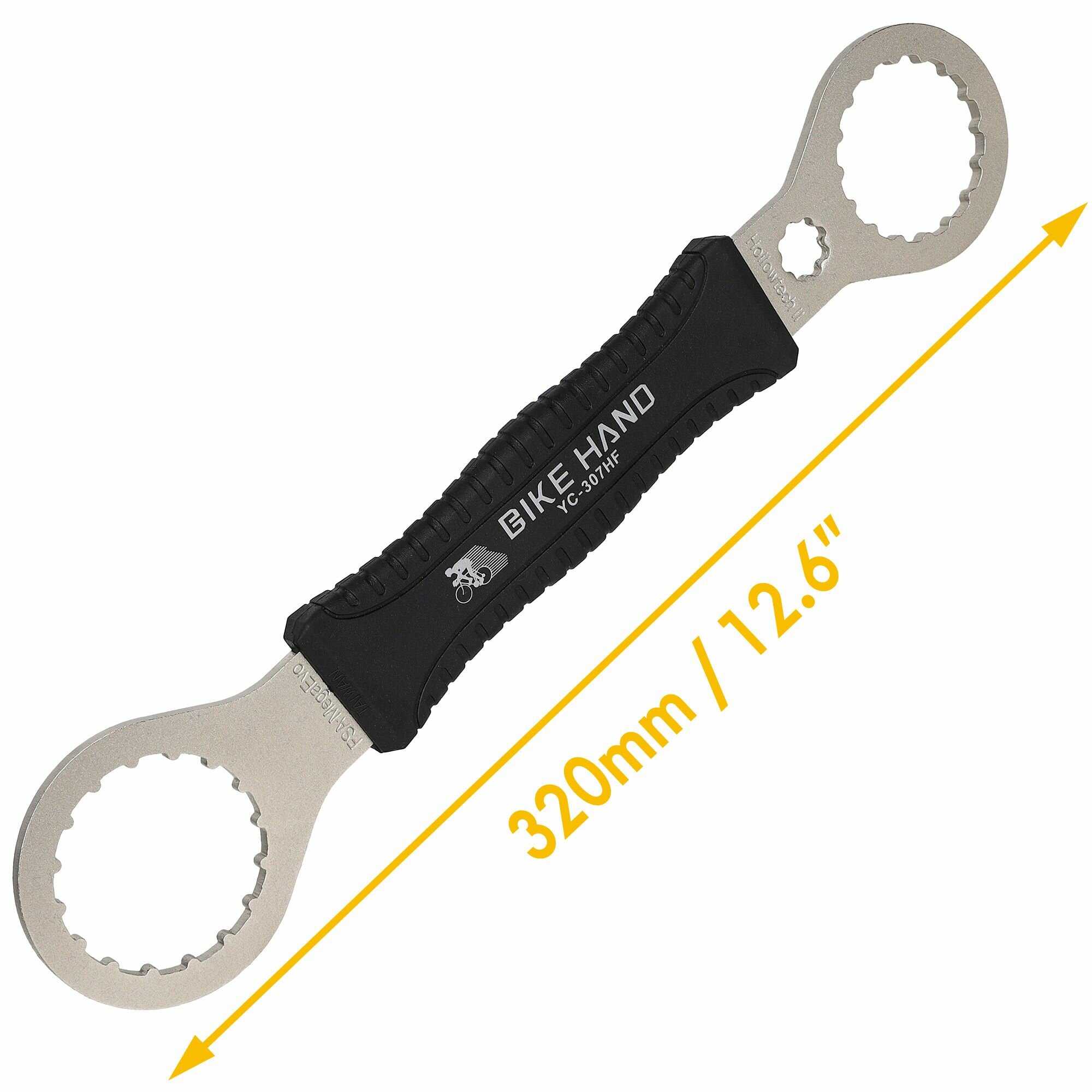 Съемник каретки Hollowtech II и FSA Mega Evo BIKEHAND YC-307HF