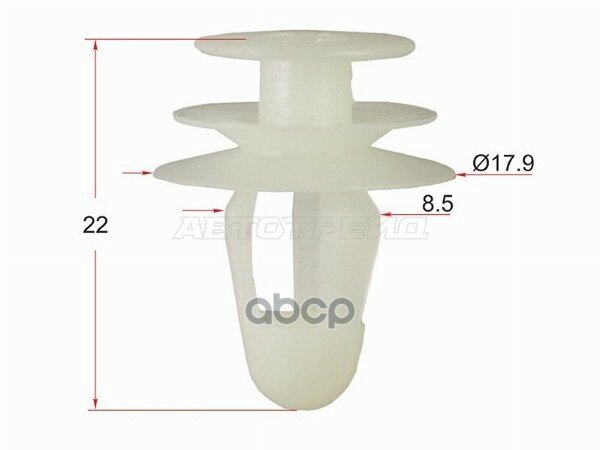 Клипса обшивки двери TOYOTA/LEXUS (Продажа по 10шт) Sat арт. ST-M10324