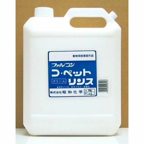 Профессиональный кремовый ополаскиватель Japan PremiumPet с функцией антистатик 4л