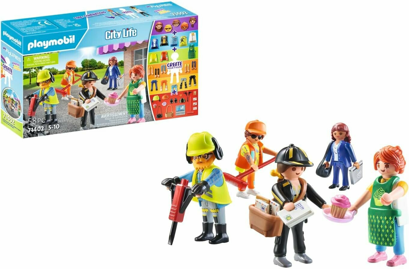 Игровой набор Playmobil 71402 My Figures Профессии
