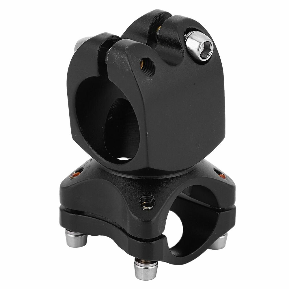 Вынос руля для горного велосипеда из алюминиевого сплава 25,4 мм, короткий, фиксированный, черный, для долговечности и легкости