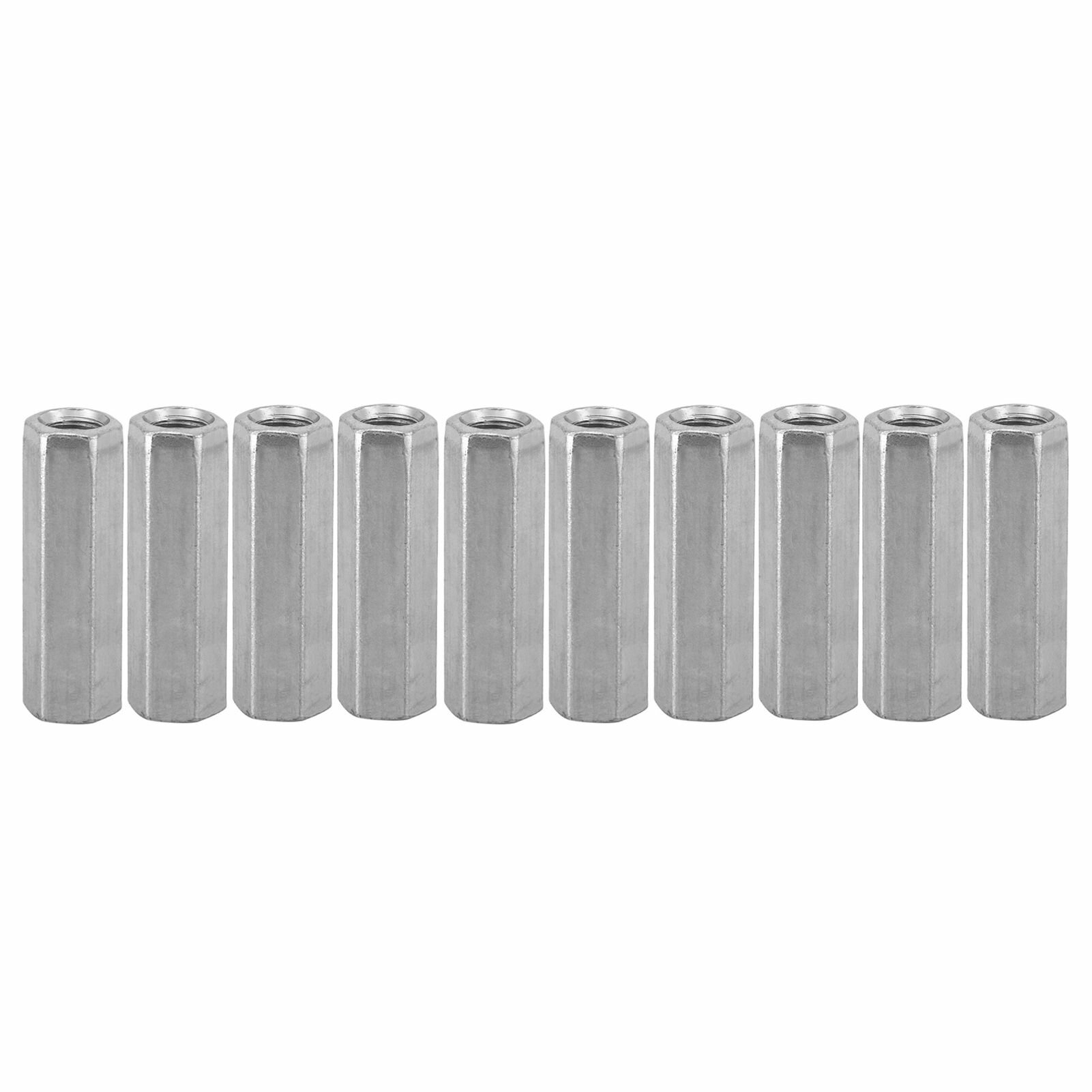 10шт гайки с длинным стержнем M8*40, шестигранные втулки