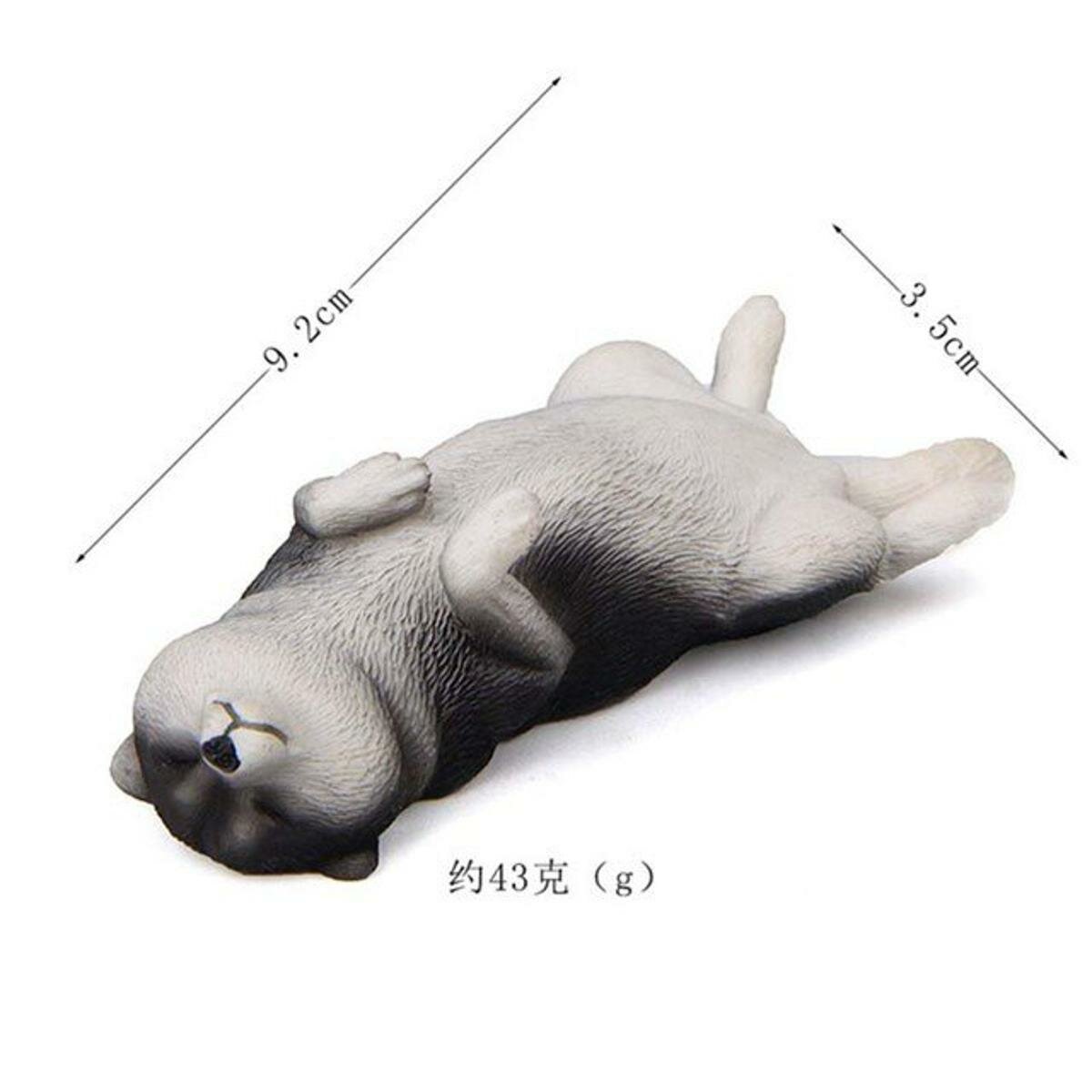 Мультяшные хаски Модель Фигурки Кукла Магнит на холодильник Сиба-ину Медведь Животные Фигурки Игрушки Фигурки Машина Дом