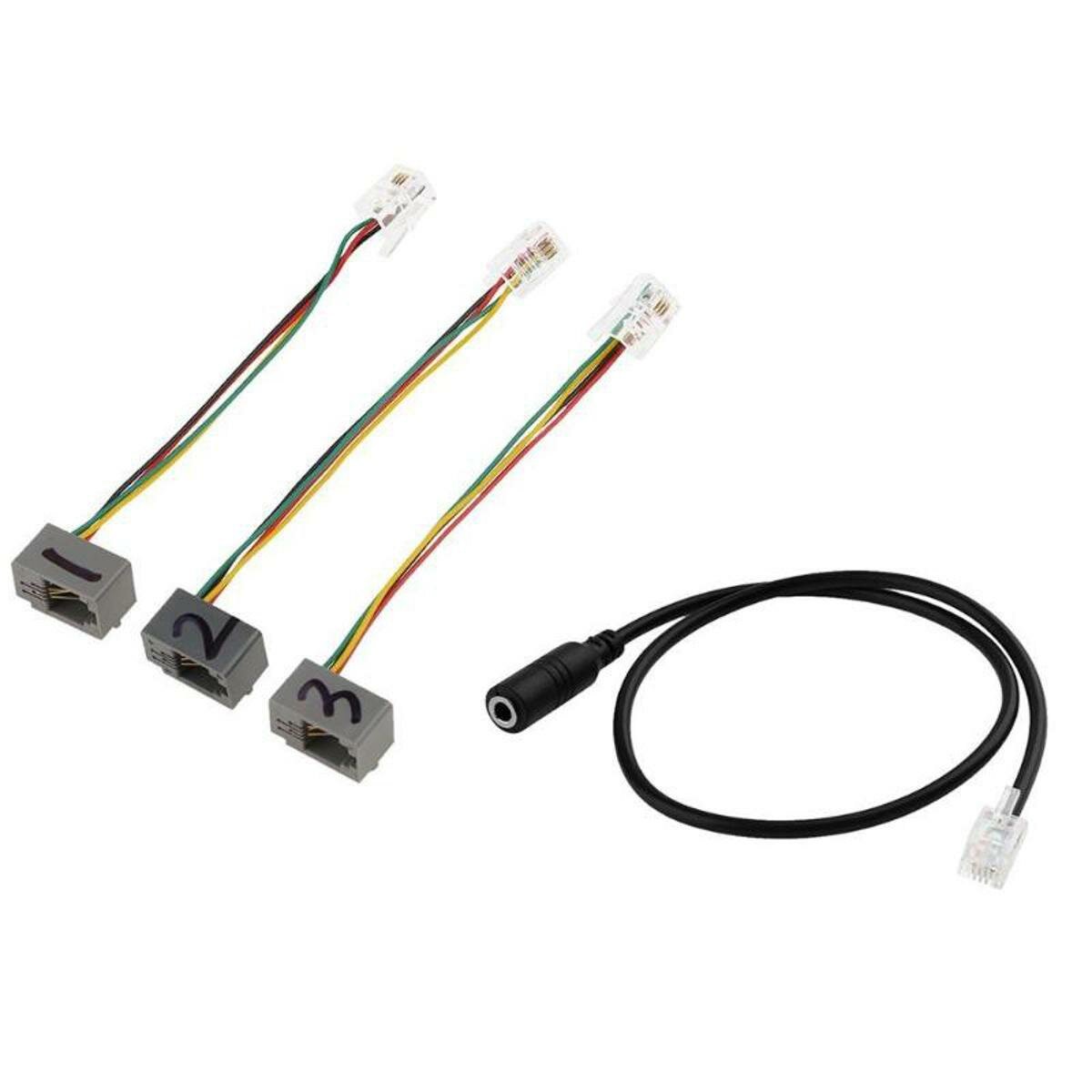 RJ9 4P4C штекер на 3,5 мм гнездо гарнитура аудио телефон конвертер адаптер удлинительный кабель провод шнур для Avaya/Ci