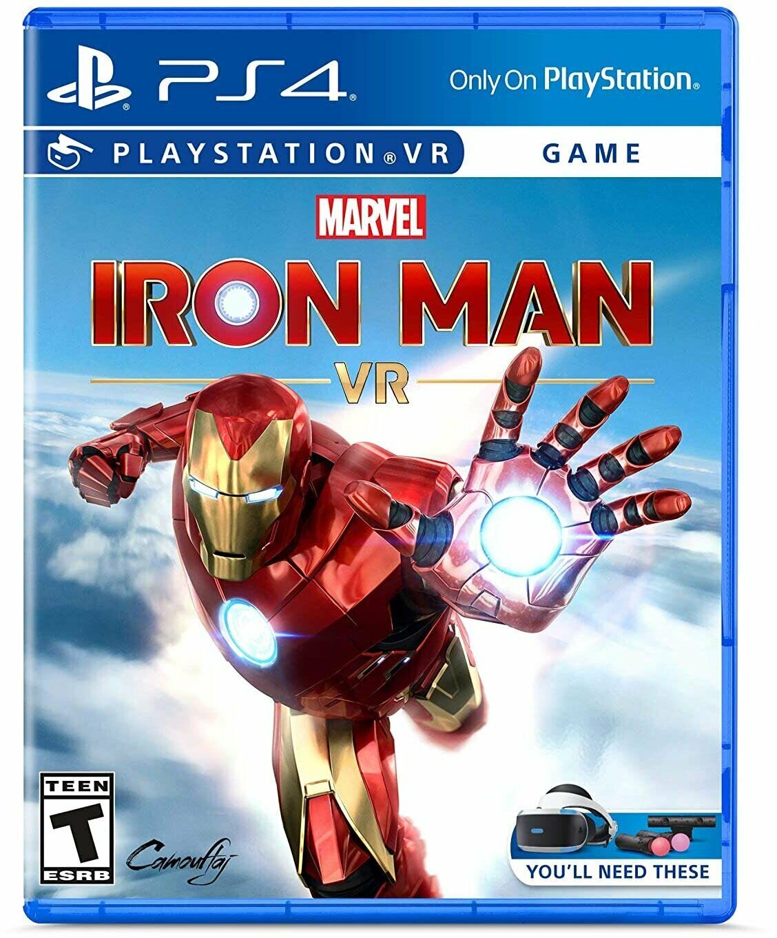 Игра Marvel’s Iron Man VR для Playstation 4 (Железный человек) PS4