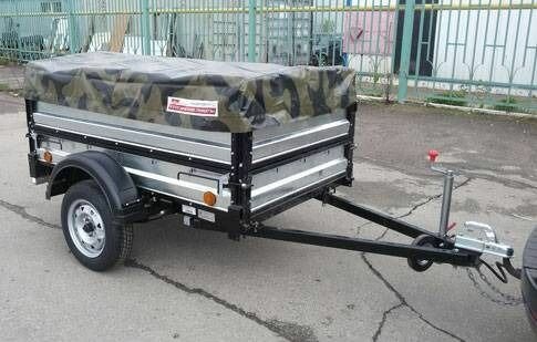 Тент низкий для прицепа Крепыш 821303 Камуфляж