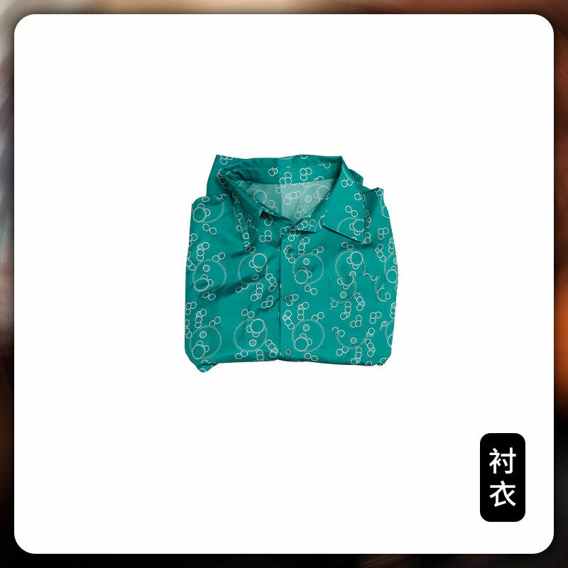 Костюм клоуна Манлу Юньсяо "Джокер", красный, на Хэллоуин