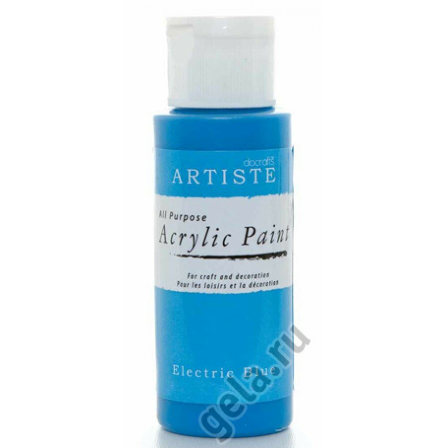 Краска акриловая ARTISTE голубой 59 мл DOCRAFTS DOA763233