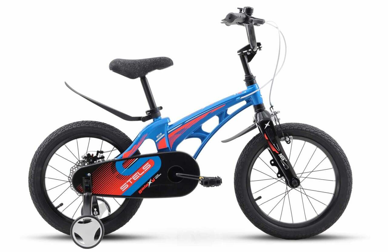Детский велосипед Stels Galaxy KMD 16" Z010 (2024) 16 Синий (100-120 см)