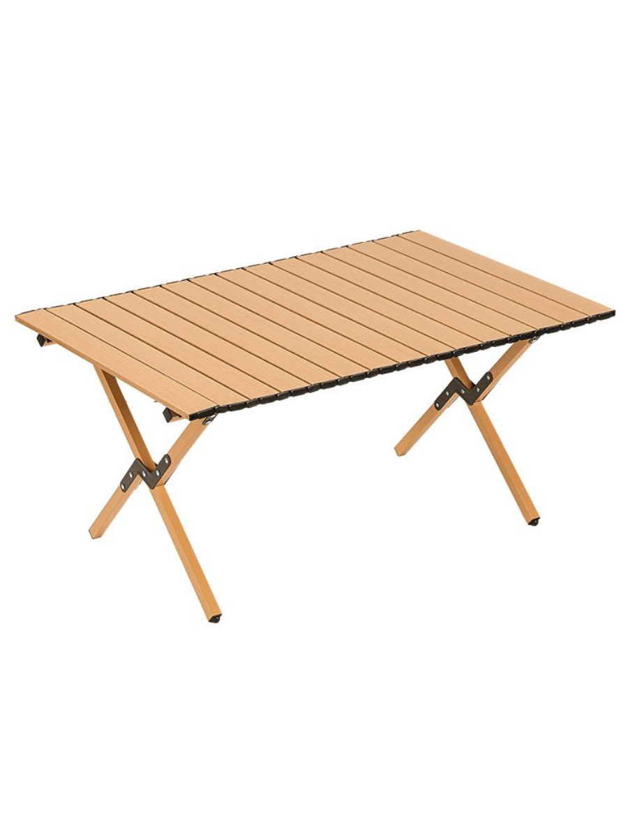 Стол складной пластиковый прямоугольный с металлическим каркасом