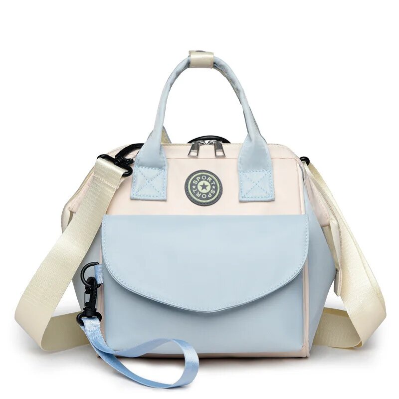 Водонепроницаемая многофункциональная сумка для мамы, Light Blue YZ