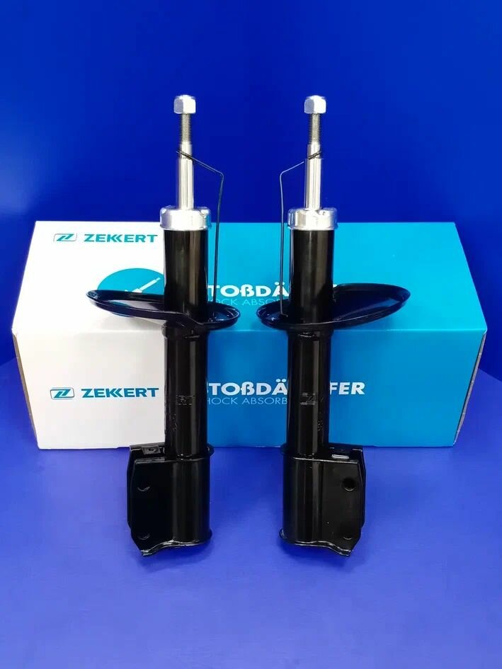 Пара передних амортизаторов Zekkert Германия на Лада Ларгус 2012-2020гг. Амортизатор, стойка Zekkert Германия на Lada Largus