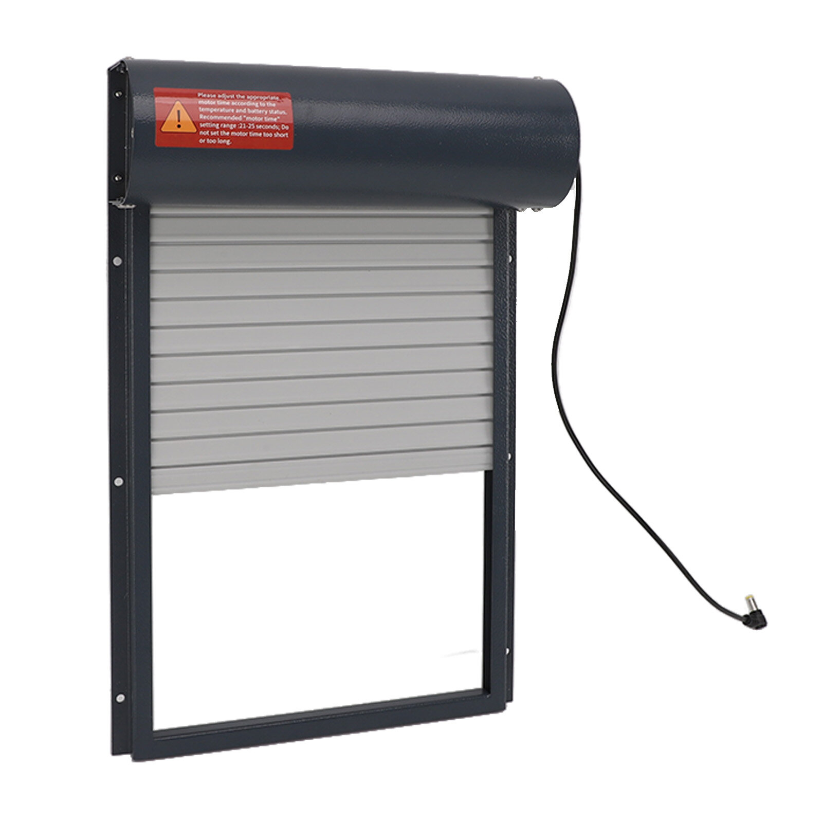 Дверцы для кур, серые, с солнечной батареей, программируемый контроль времени со светодиодным дисплеем, контроллер, автоматическая дверь курятника для фермы