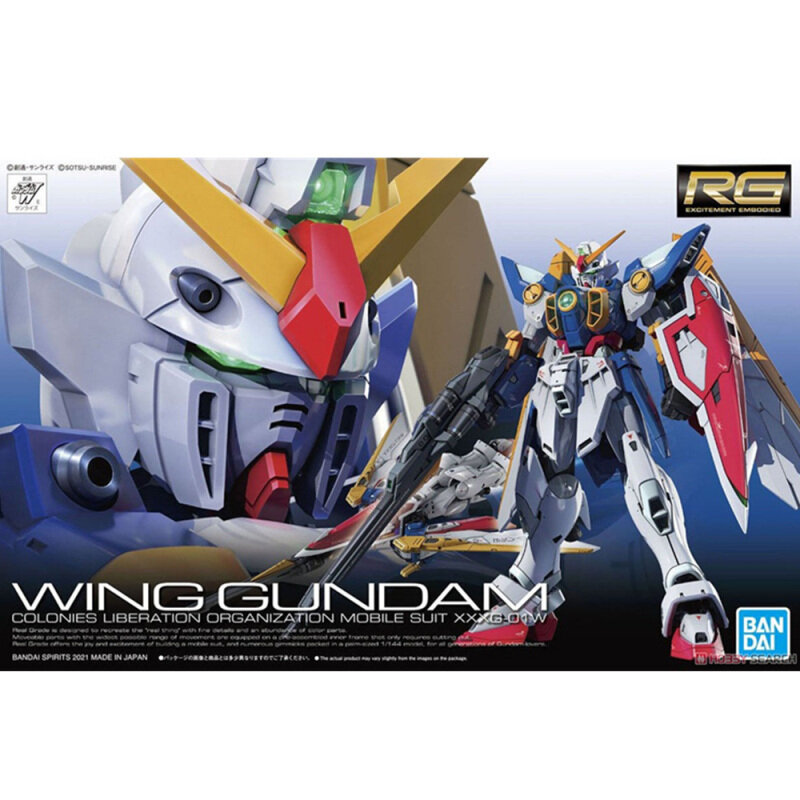 Фигурка Bandai rg Gundam 1/144 W Wing Gundam Animation version wing Assembly Action -enj