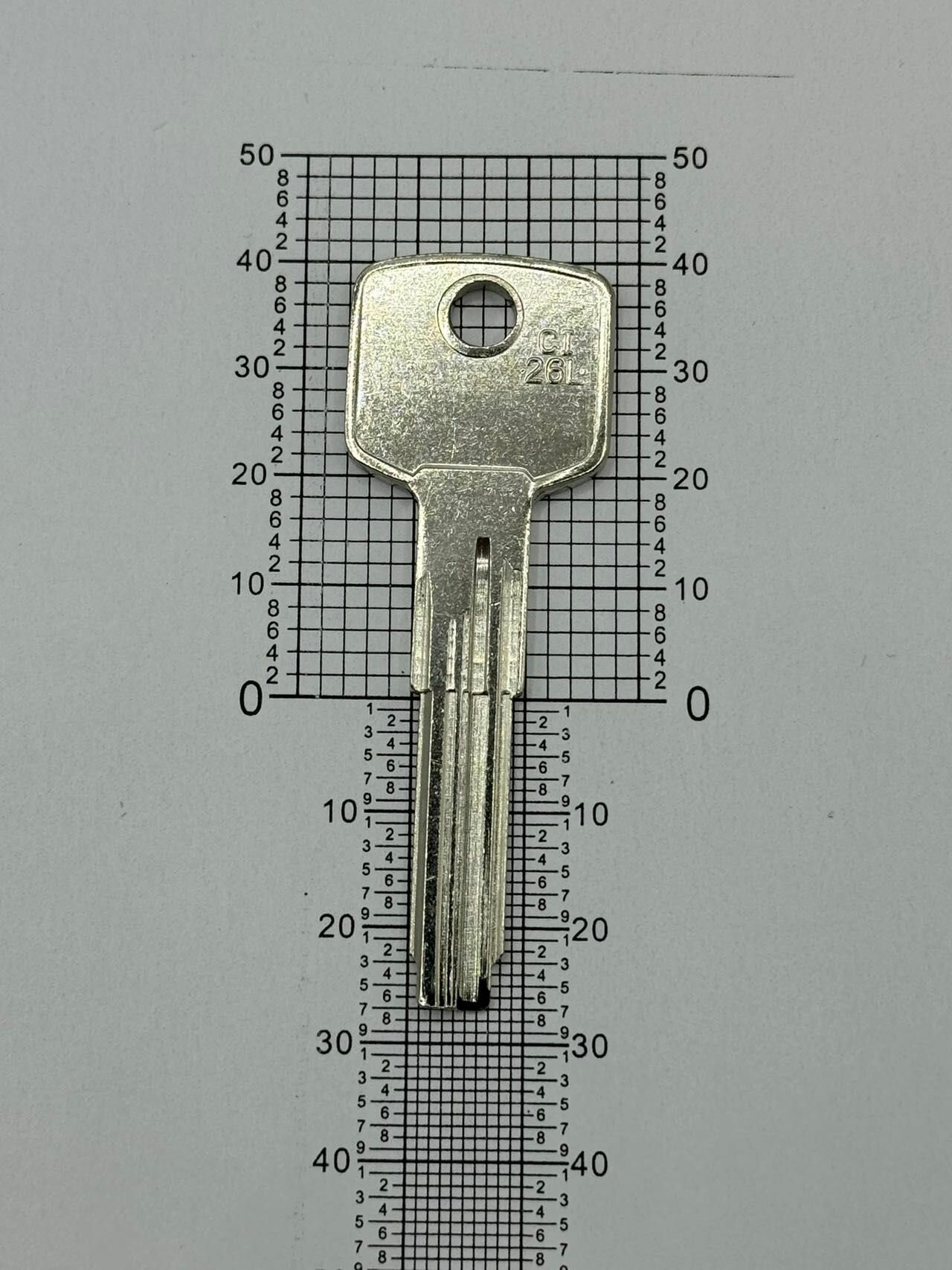 Вертикальный ключ CI26-L Cisa (под бронь), (10шт