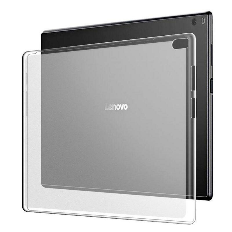 Чехол задняя-панель-накладка-бампер MyPads Tocco для Lenovo Tab 4 10 Plus TB-X704L/F тонкий из экокожи черный