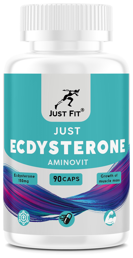 Just Fit Ecdysterone Aminovit Экдистерон 150 мг 90 капсул