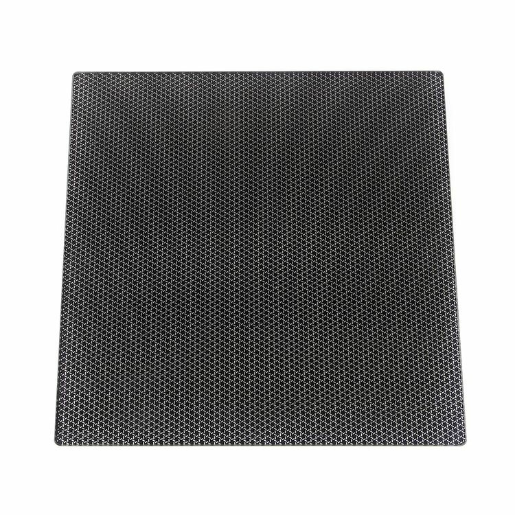 Стекло для 3D-принтера Ender 3 235*235 мм с углеродистой решеткой
