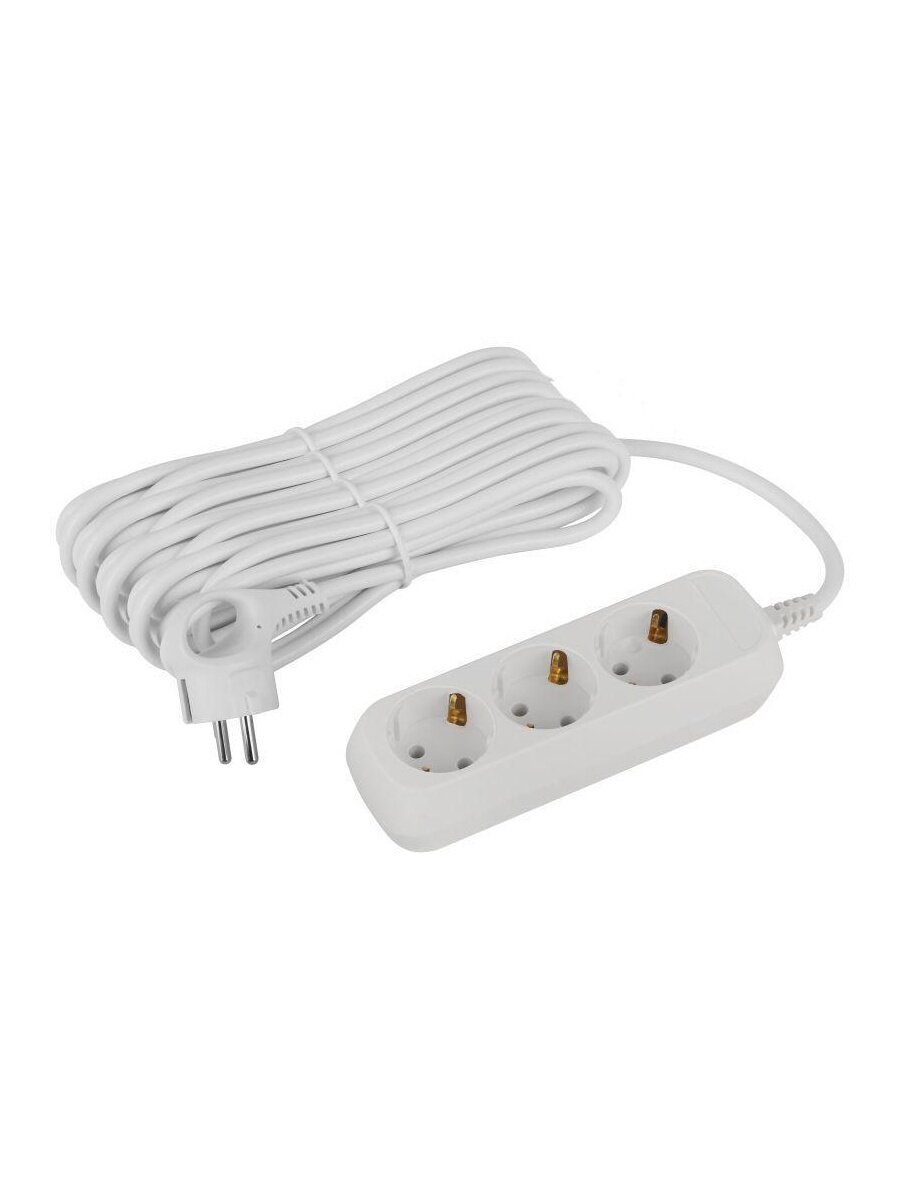 Удлинитель 3х10м с заземл. ПВС 3х1 UDL-16-3100-E Greenline Эра Б0064983