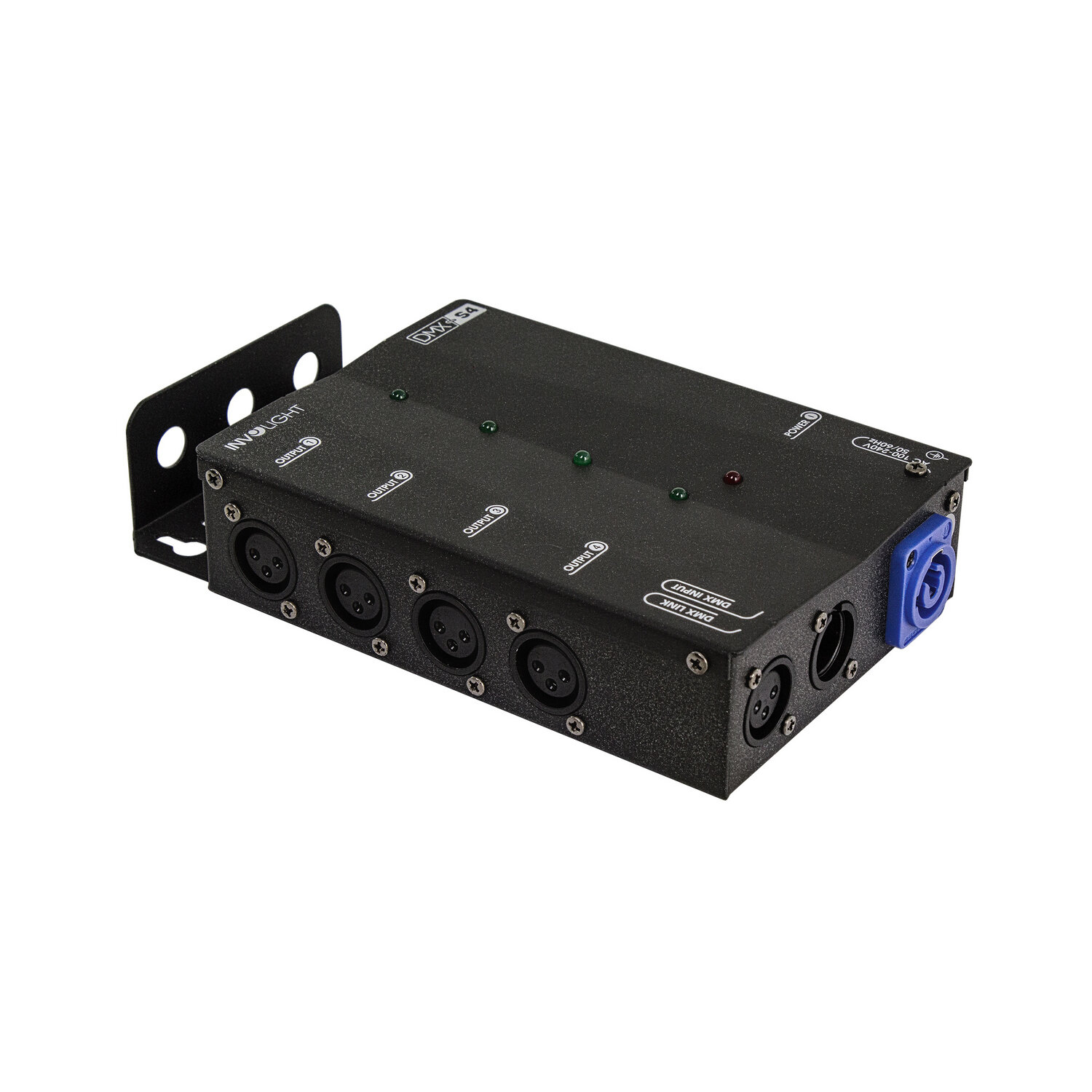 Сплиттер DMX сигнала INVOLIGHT DMXS4, 1 вход и 4 выхода XLR