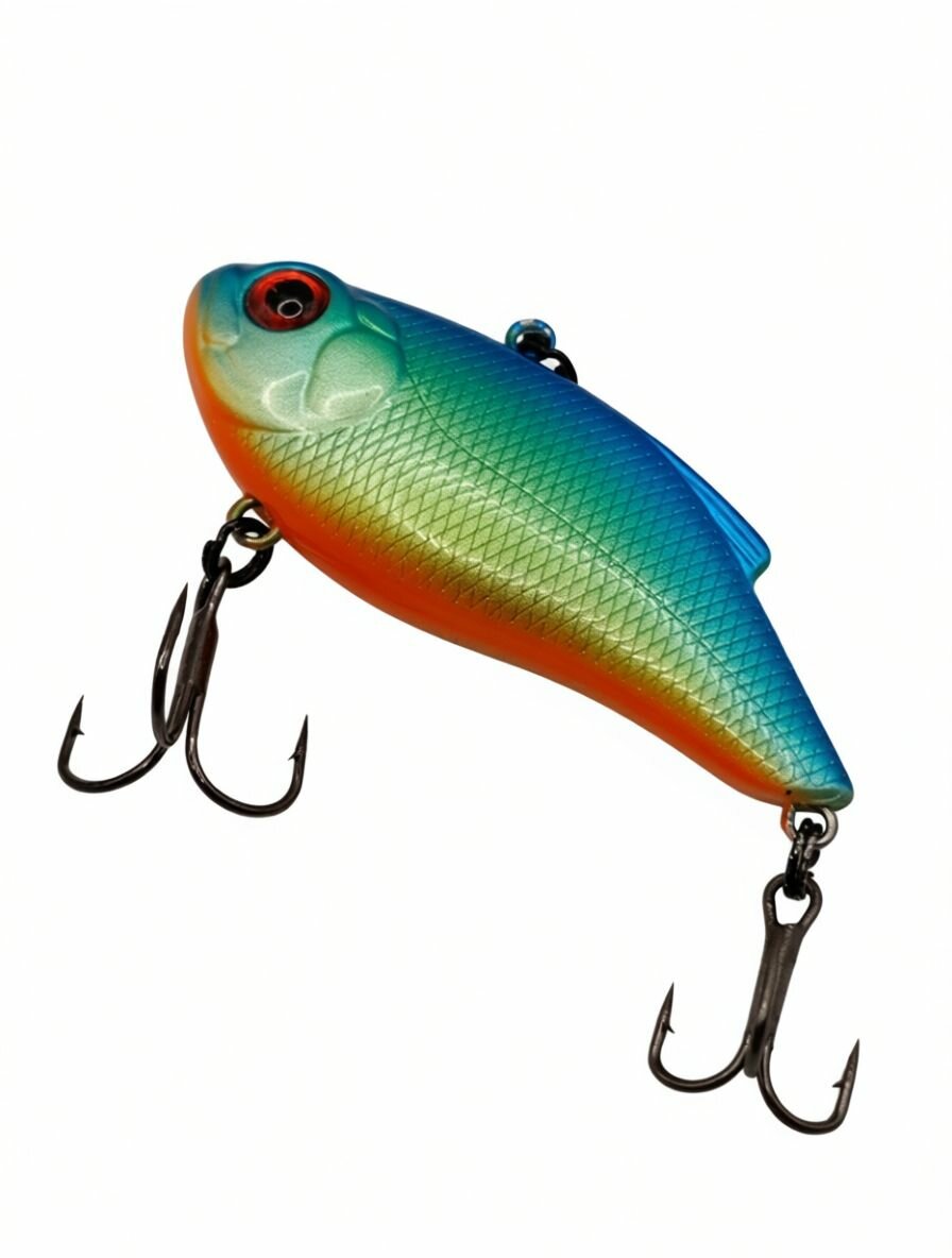 Раттлин ZipBaits Calibra Fine 50 мм 7 г тонущий воблер с шариками для щуки, окуня, судака