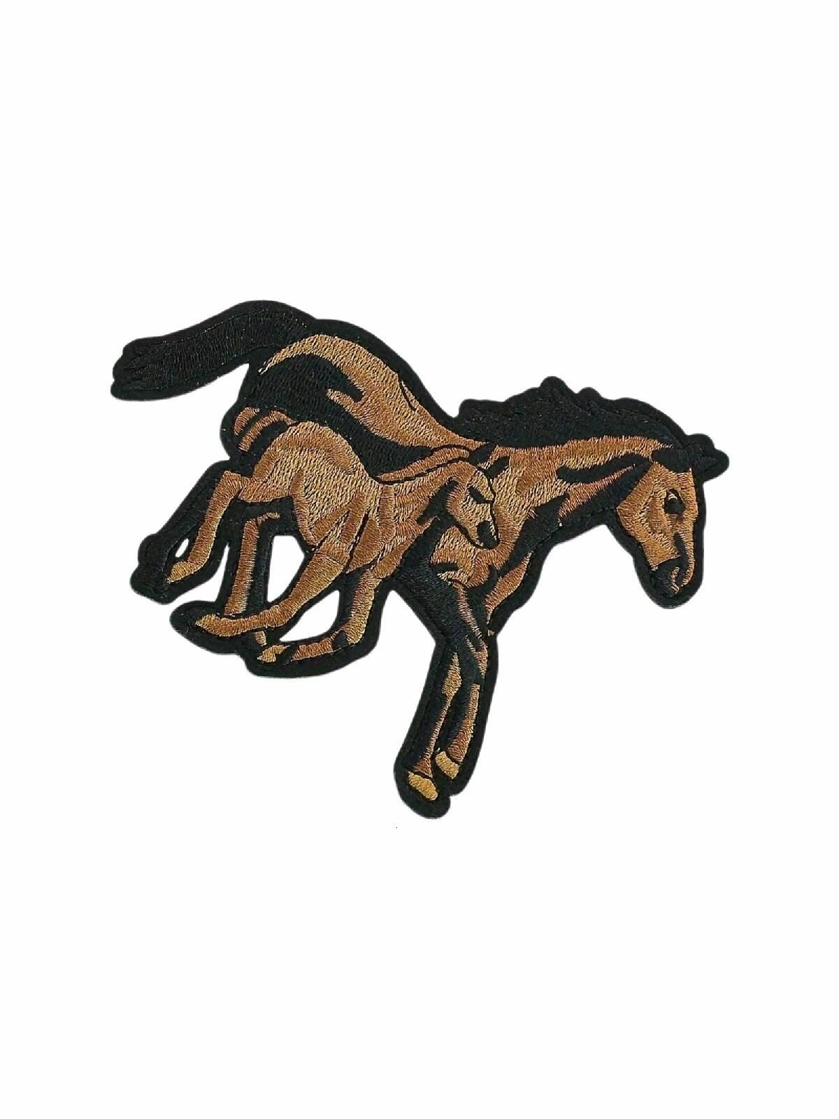 Вышитые аппликации с головой лошади для ремонта одежды, - 4