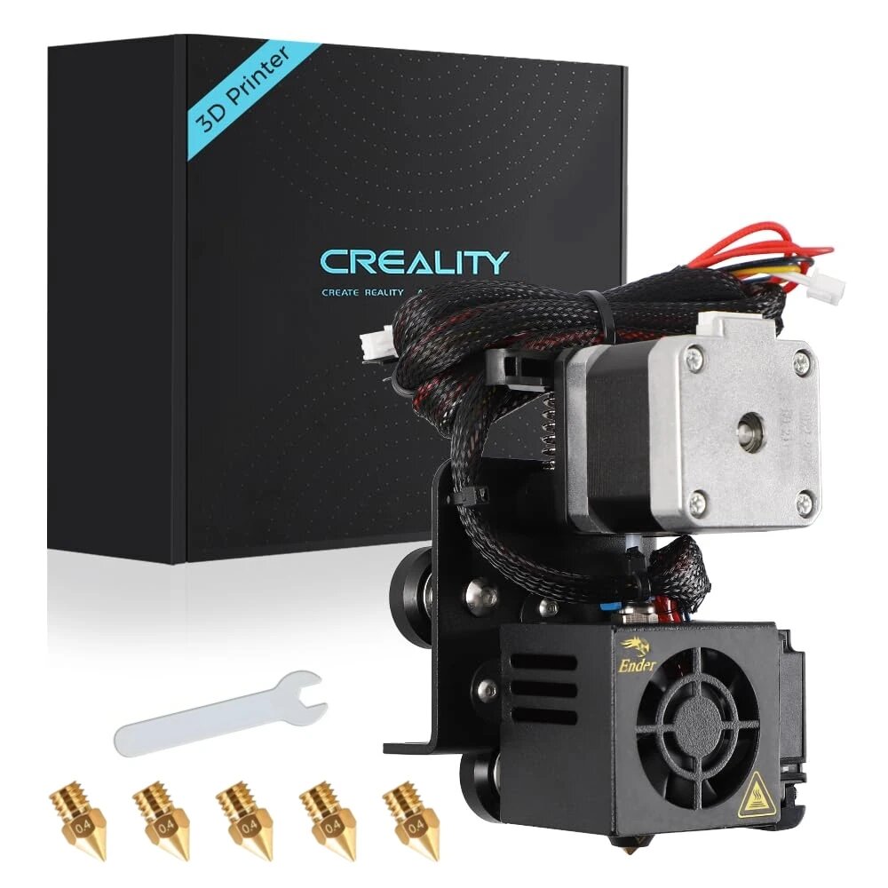 Creality Original Ender 3 комплект для обновления прямого привода, поставляется с 42-40 шаговым двигателем, комплект для Hotend, 1,75 мм Запчасти для экструдера с прямым приводом, For Ender 3 Series