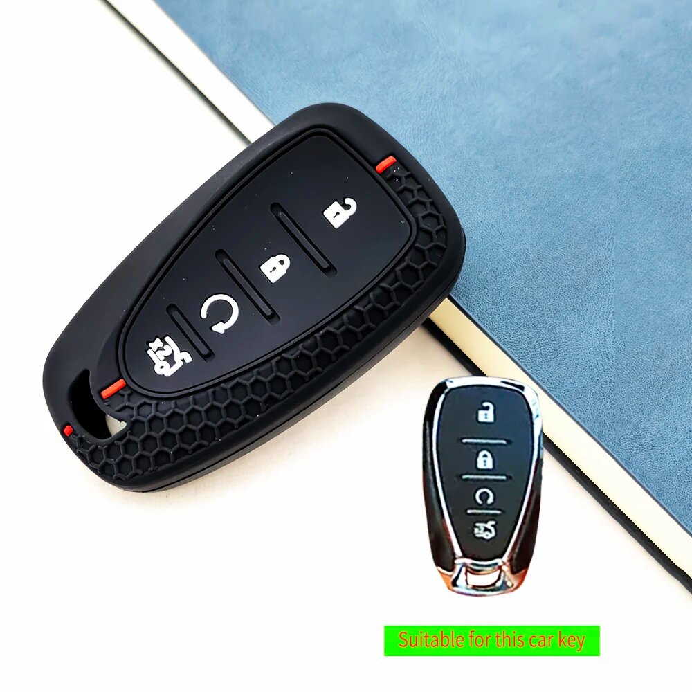 Новый силиконовый чехол для автомобильного ключа, чехол для Chevrolet Cruze Spark Sonic Camaro Volt Bolt Trax Malibu Captiva Lacetti Aveo