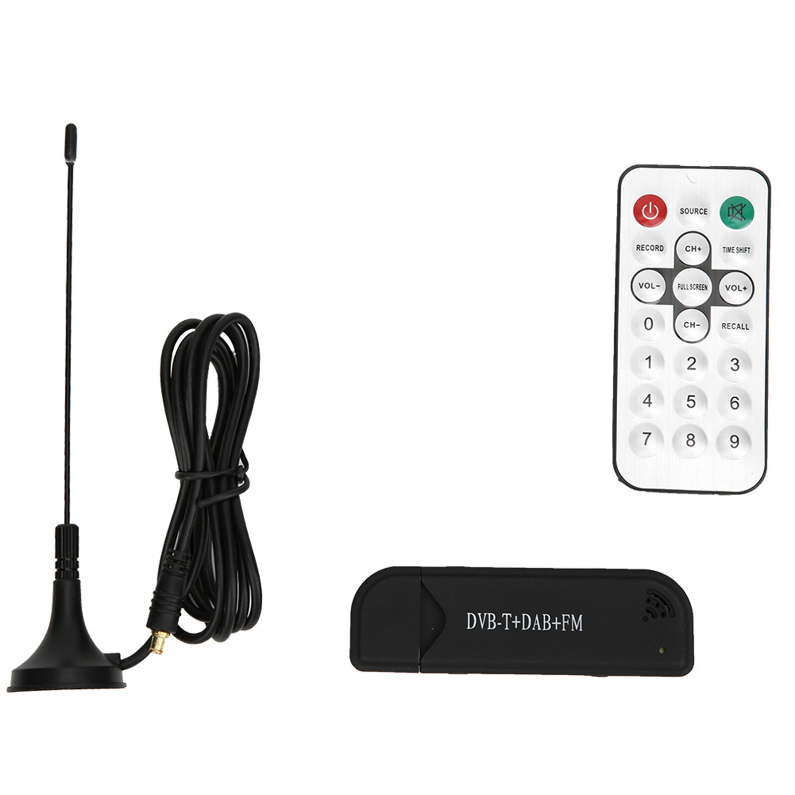 RTL2832U USB DVB‑T FM SDR Dongle Digital TV Tuner Stick Receiver
