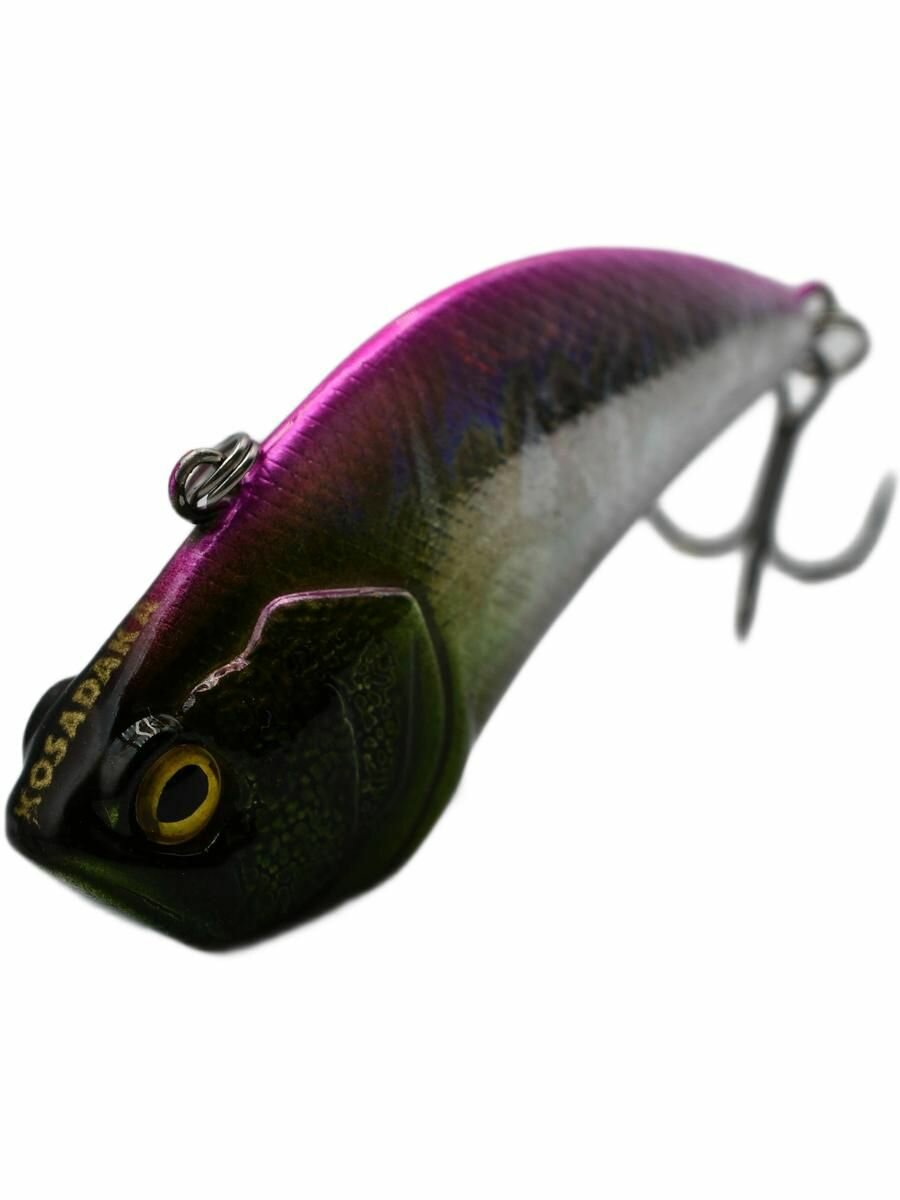 Виб-приманка Kosadaka Denti 50 мм 12 г тонущая (Sinking VIB) для джиговой ловли щуки окуня судака