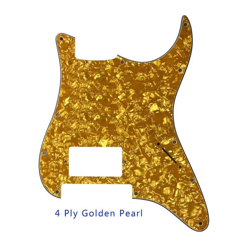 Pleroo Floyd Rose Tremolo Guitar Pickguard 4Ply Golden Pearl