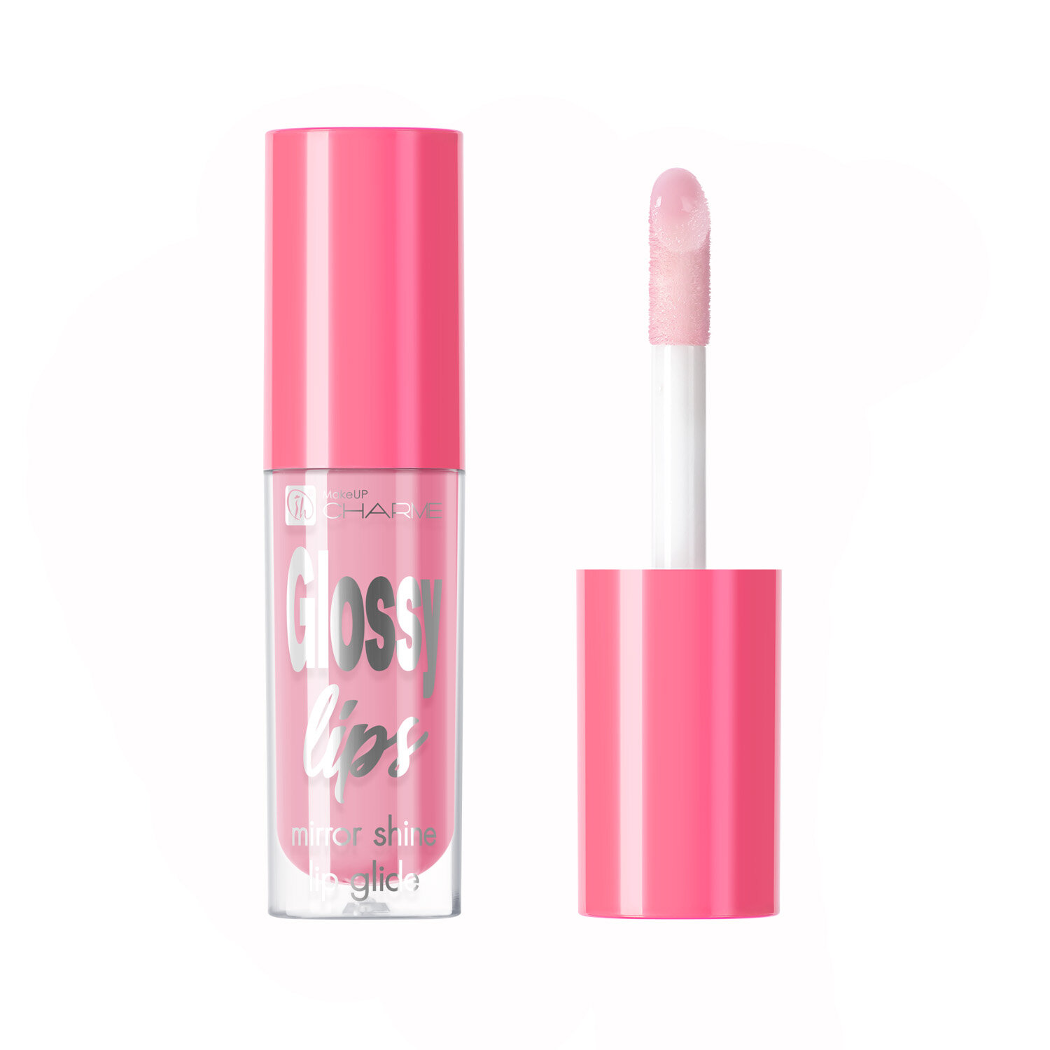 CHARME Глайд для губ зеркальный "Glossy Lip" 101 Розовый