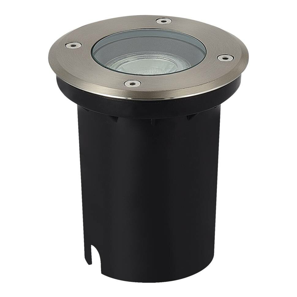 ST LUCE SL9013.408.01 Встраиваемый уличный светильник ST-Luce стальной GU10 1*50W - WALKER