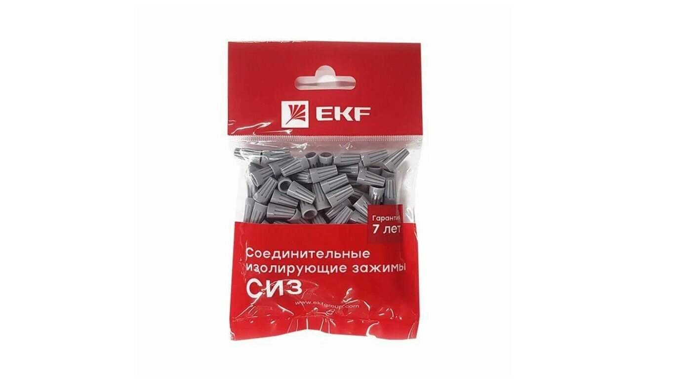 Соединитель проводов СИЗ-1 1-2.75кв. мм (уп.100шт) EKF plc-cc-3