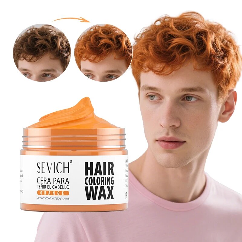 Временная Краска Для Волос SEVICH, 13 Цветов, Для Хэллоуина, Одноразовая, Воск Для Окрашивания Волос Для Мужчин И Женщин