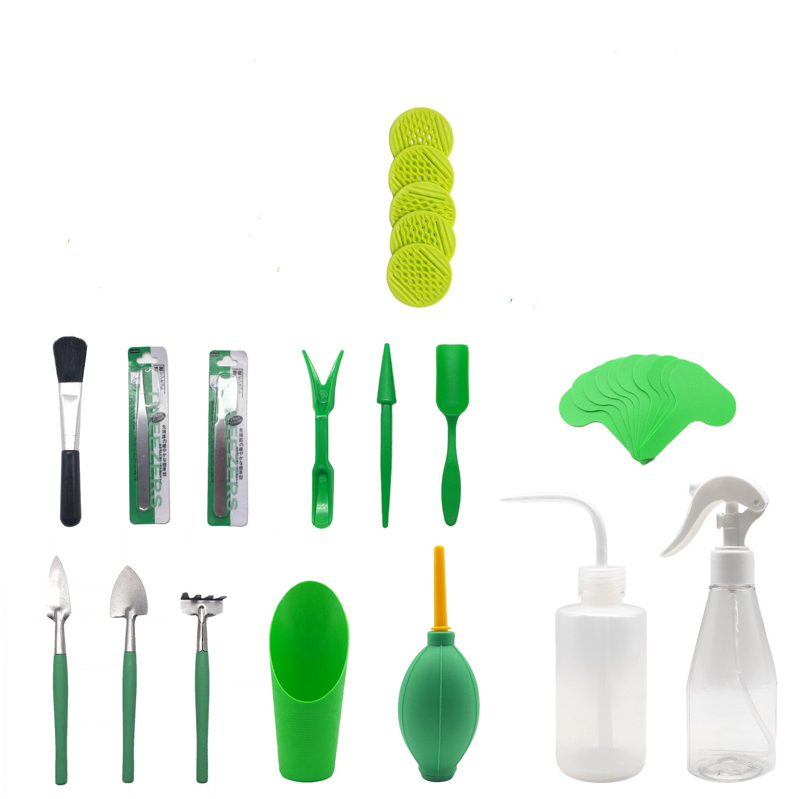 Набор Садовых Инструментов: 13 Предметов из Нержавеющей Стали и Дерева с Лейкой для Точного Полива - Компактный Комплект для Посадки и Пересадки Для Цветов и Суккулентов