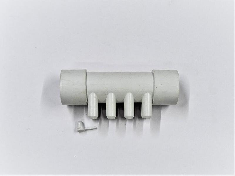 Распределитель 8шт направляющих аэромассажа гидромассажной ванны Appollo / AQUALUX / CRW