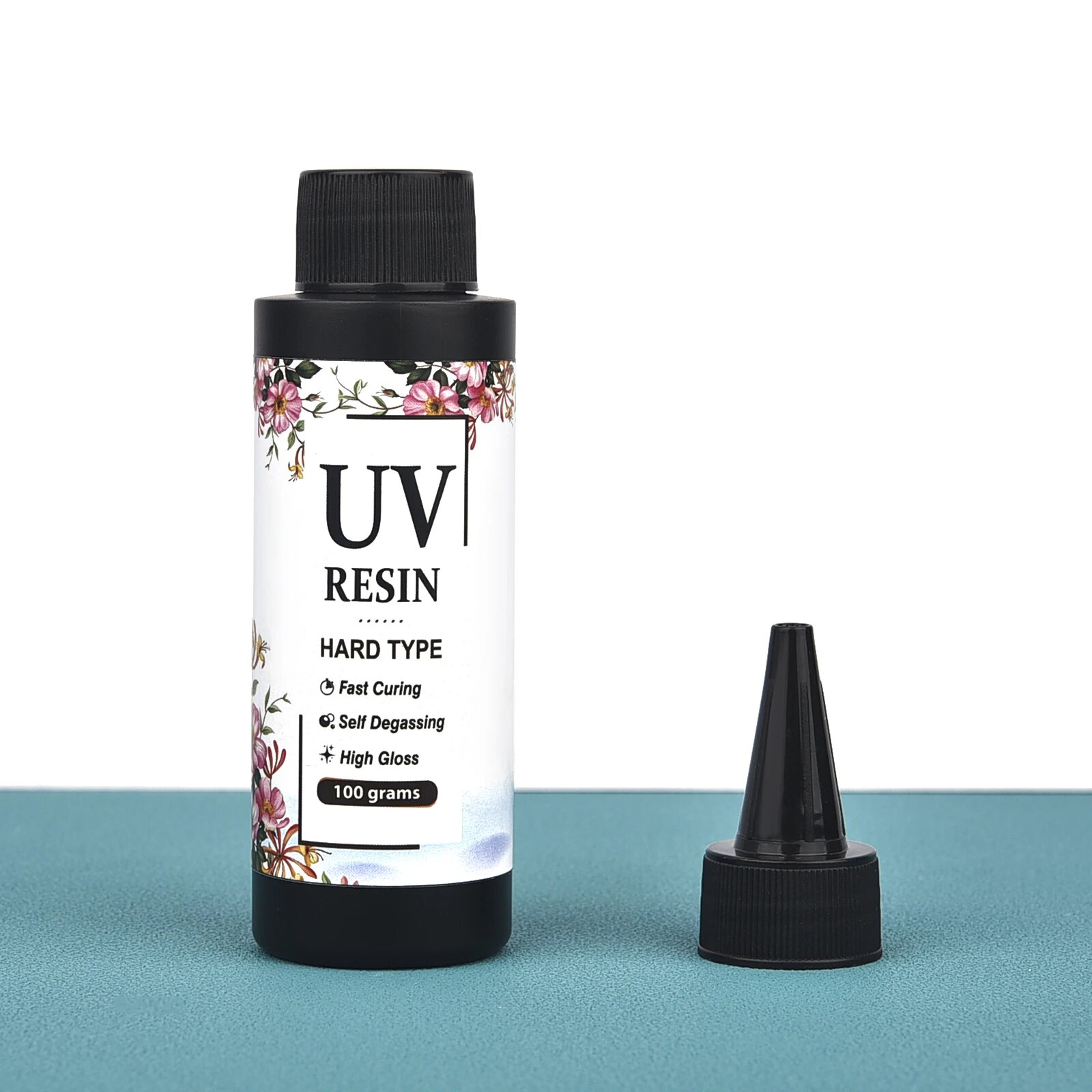 Набор УФ-эпоксидного Клея И УФ-лампы: Высокопрозрачный, Твердый УФ-адгезив, Быстросохнущий, Для Изготовления Украшений И Поделок