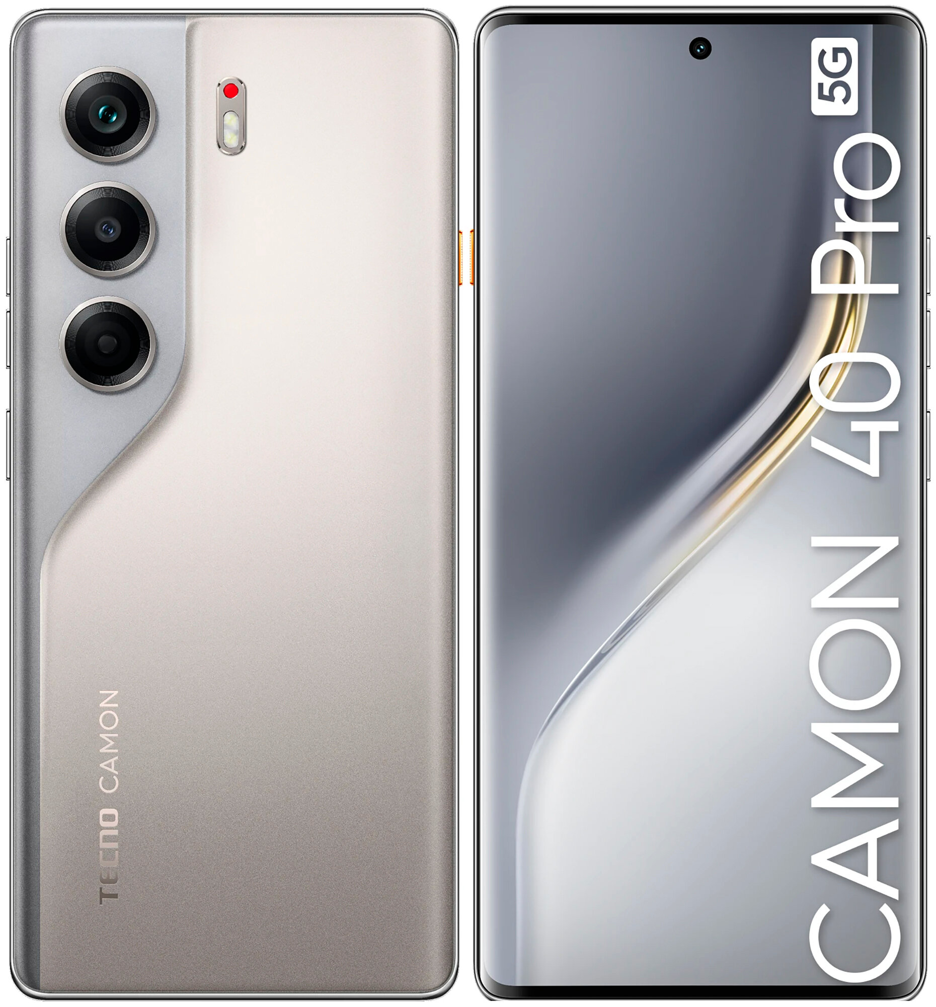 Смартфон Tecno CAMON 40 Pro 5g 8/256 Гб бежевый