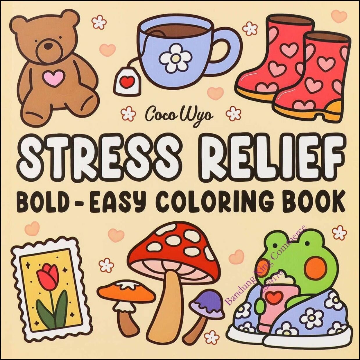 Раскраска антистресс для взрослых и подростков Coco Wyo -Cozy Days