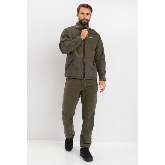 Костюм флисовый Huntsman пикник-люкс демисезонный, Флис цвет Хаки размер 44-46/170-176