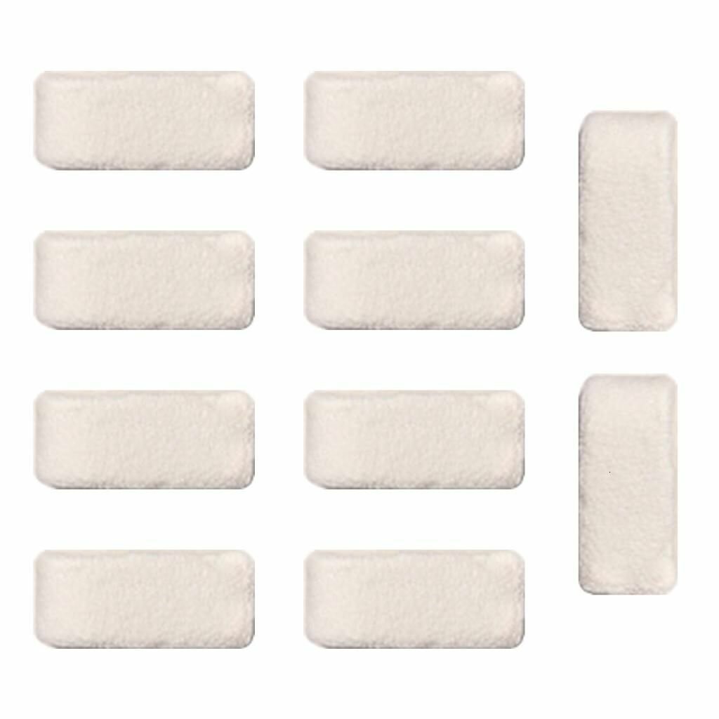 10 шт, плюс бархатный держатель для домашнего одеяла-белый