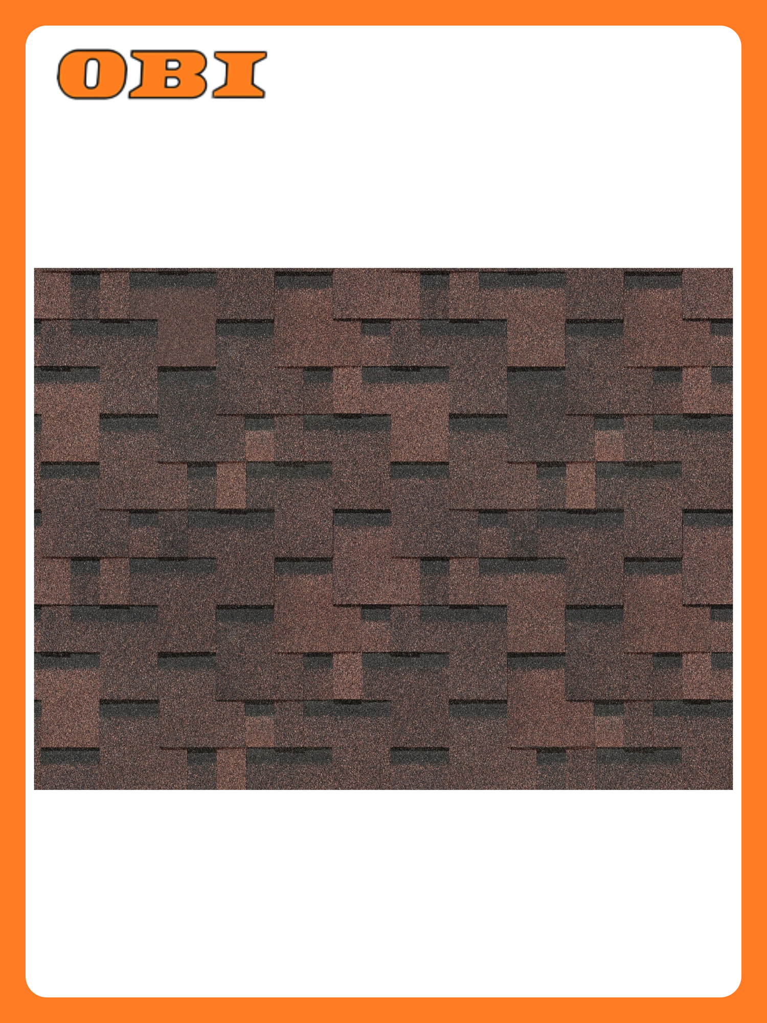 Черепица Docke, битумная, иррегулярной формы, окисленный битум, 1000x318 мм