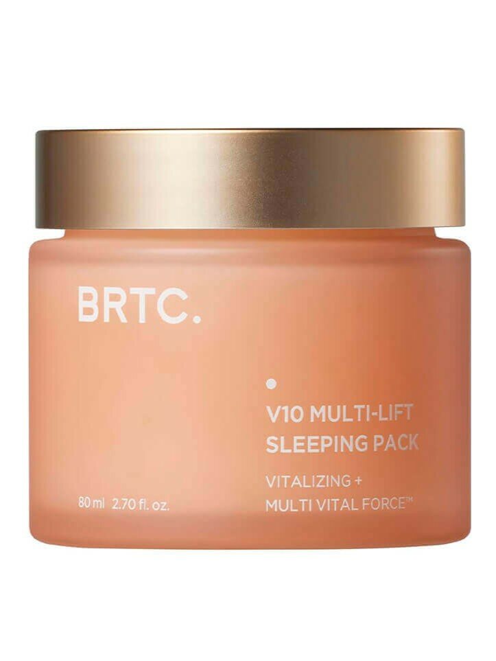 Ночная мультивитаминная маска для сияния кожи BRTC V10 Multi-Lifting Sleeping Pack 80 мл